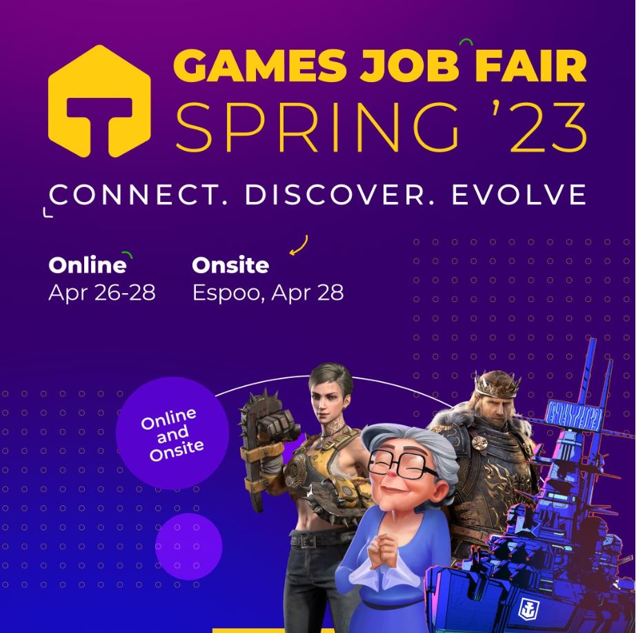 Games Job Fair 23 (online) - Career in Southwest Finland